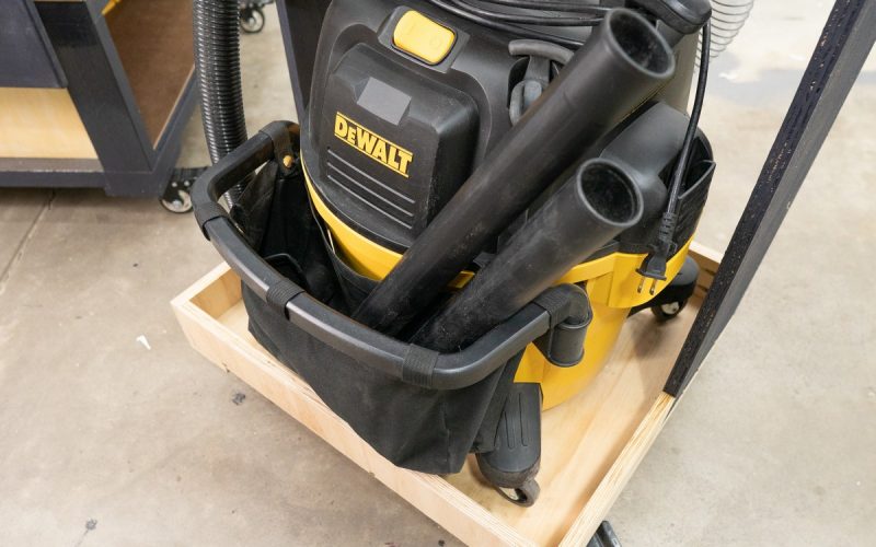 DIY Dust collection cart with vacuum and cyclone separator - The Nomad ...
