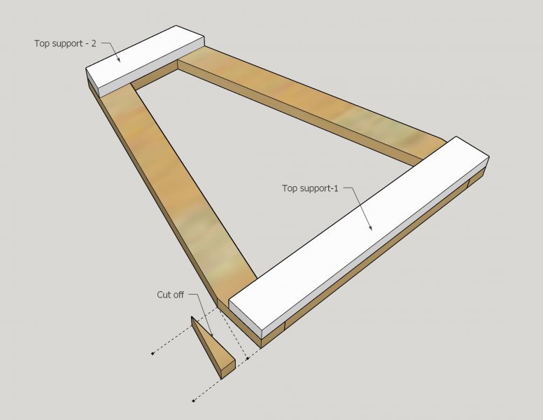 DIY Blanket Ladder with Lamp stand - The Nomad Studio
